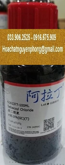 Sebacoyl Clorua , Clorua axit bazan , C10H16Cl2O2 , S161377 , Aladdin