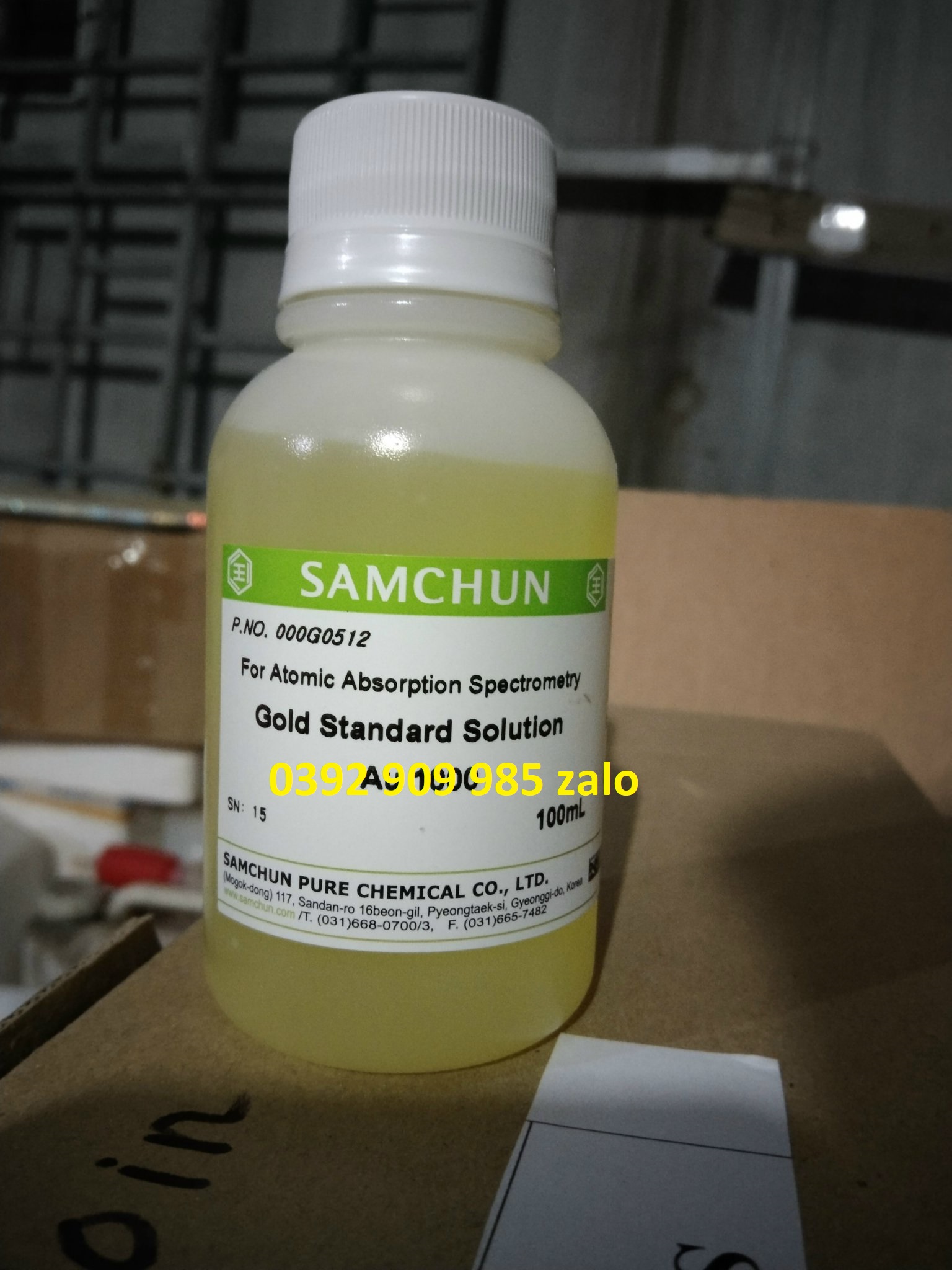 Gold Standard solution 100ml SAMCHUN - HÀN QUỐC